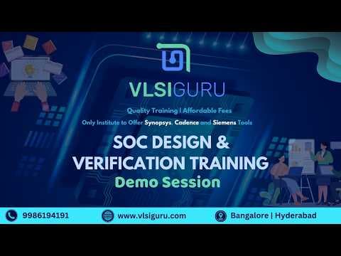 SOC Design & Verification Training | Master SoC Design & Verification